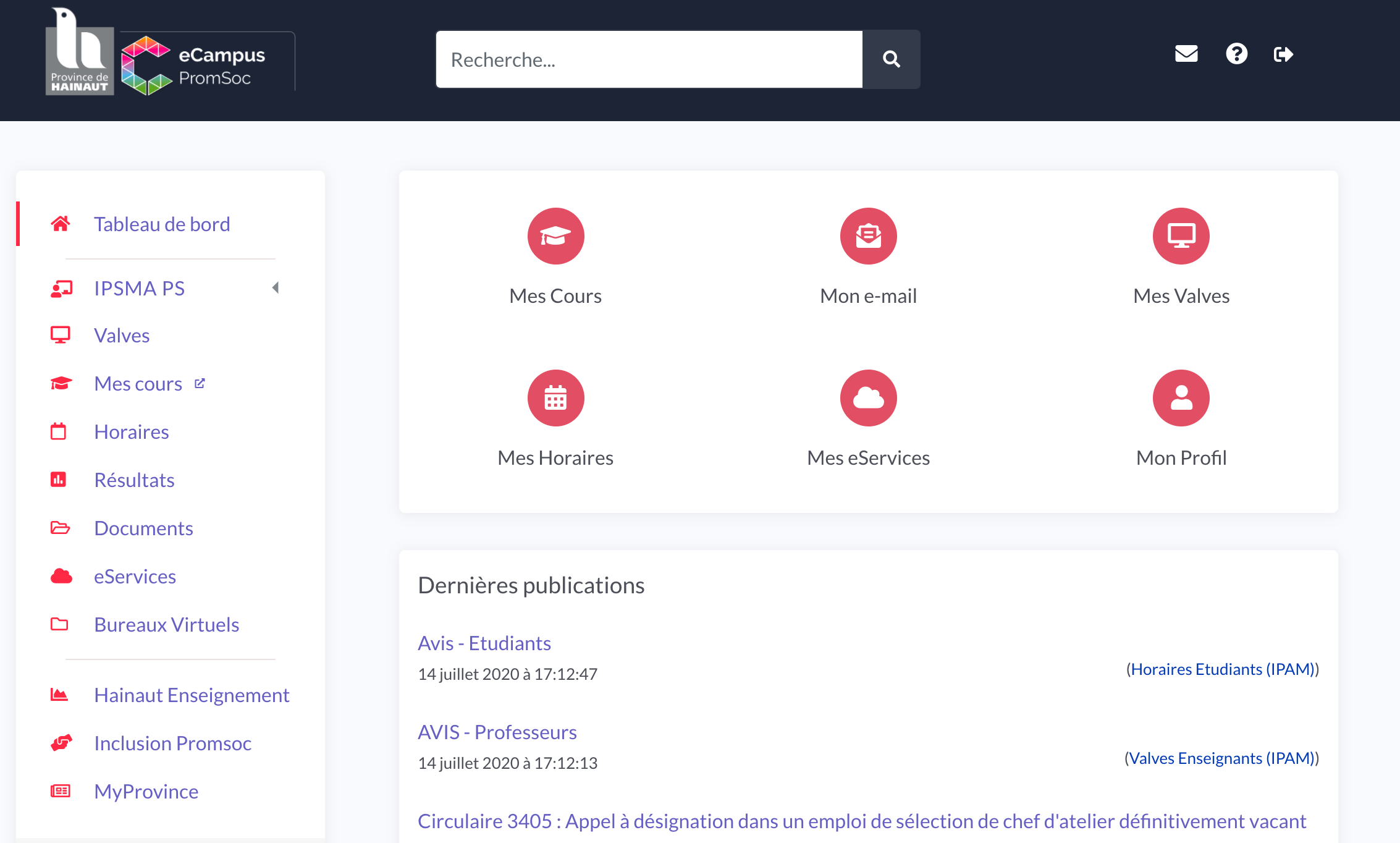 L’eCampus de la Promotion Sociale change de look ! - Hainaut ...